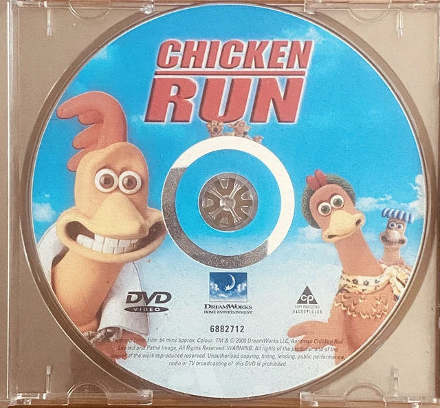 CHICKEN RUN (DVD, 2000) GC DISC ONLY $4.00 - PicClick AU
