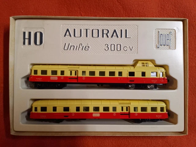 JOUEF Coffret Autorail EAD X 4923 3 éléments Bleu Ref 8621 SNCF HO EUR ...