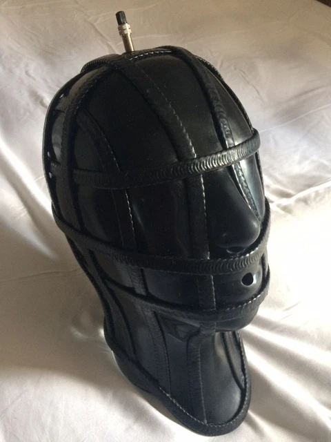 RUBBERS FINEST HVN Inflatable Steelcage Rubber Helmet £410.00 - PicClick UK