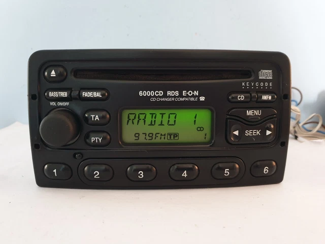 FORD TRANSIT MK6 / Connect Van Radio Stereo Cd Player 2002 2003 2004 ...