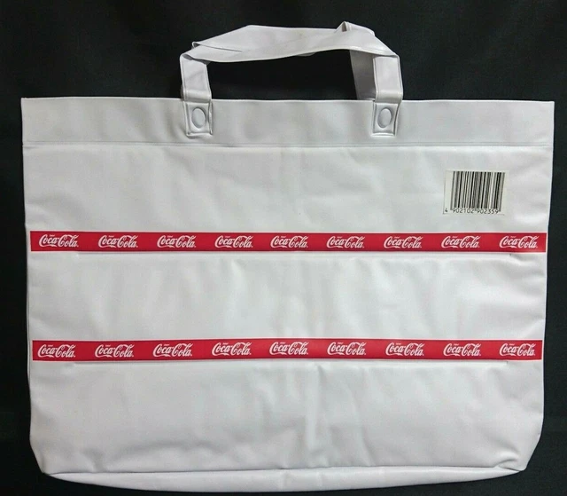 COKE COCA COLA Original Vinyl Mini Bag Pouch White Red Stripe from ...