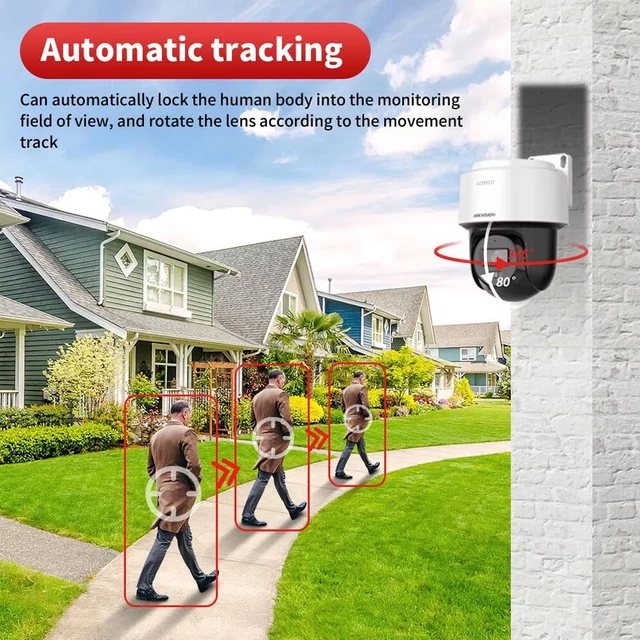 HIKVISION DS-2DE2C400MWG-E 4MP IP Camera Auto Tracking Smart Hybrid ...