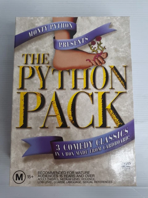 Monty Python Pack 3 Comedy Classics Dvd 1971 Vgc Freepostage 1499 7826