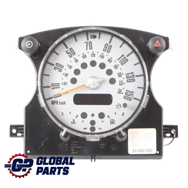 MINI COOPER ONE R50 R52 Speedometer Speedo Clock Instrument Cluster ...