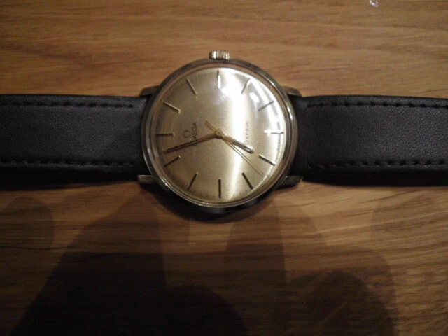 VINTAGE OMEGA 585 Gold 14k Swiss Made Herrenuhr Handaufzug EUR 616,00 ...