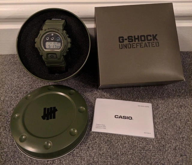 CASIO G-SHOCK UNDEFEATED DW-6901UD-3ER 30TH Anniversary Released 2013 ...