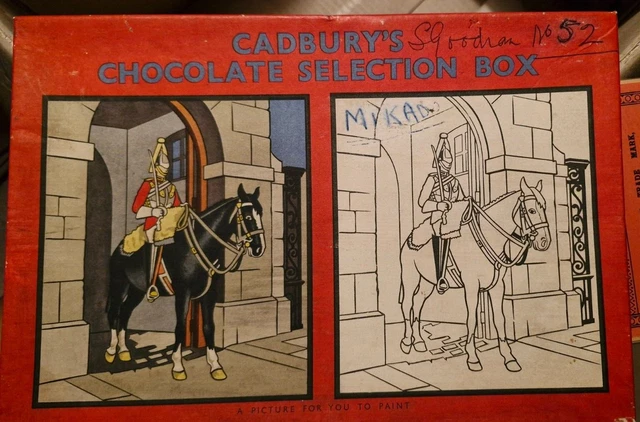 VINTAGE 1960S/1970S CADBURYS Chocolate Selection Box £31.87 - PicClick UK