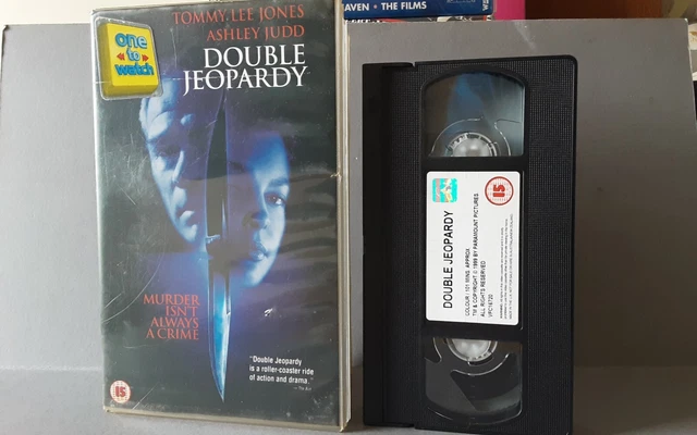 DOUBLE JEOPARDY-BIG BOX Ex Rental VHS Video £1.99 - PicClick UK