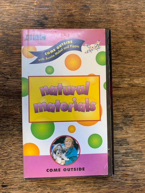 COME OUTSIDE WITH Auntie mabel and Pippin Natural Materials VHS VIDEO £ ...