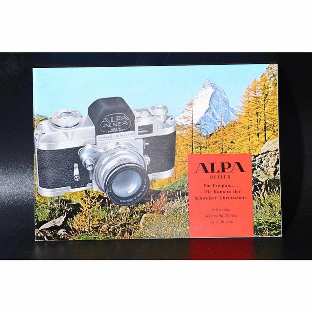 ALPA REFLEX BROCHURE/BROCHURE/ Booklet/Leaflet/Broschure/German $27.73 ...