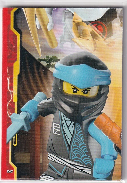 LEGO NINJAGO SÉRIE 7 Geheimnis De Profondeur Carte Numéro 247 Puzzle 3 ...