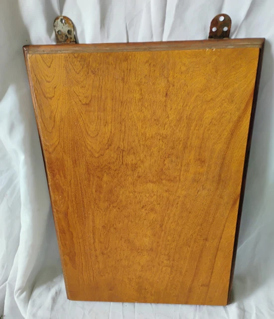 ANTIQUE TREADLE SEWING Machine Wood Lid Top 15" x 21 3/4" £27.44 ...