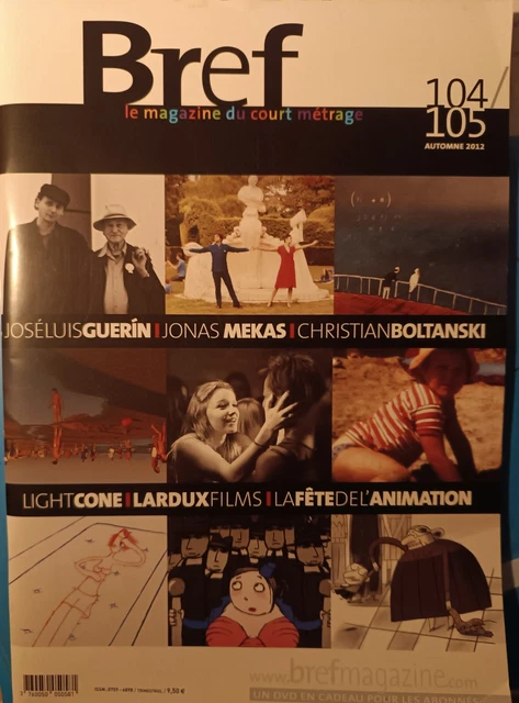 CHRISTIAN BOLTANSKI JONAS Mekas José Luis Guérin Magazine "Bref" 2012 ...