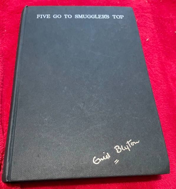 ENID BLYTON FIVE go to Smuggler's Top - Famous Five 4th Hardback 1949 ...