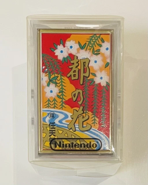 NINTENDO HANAFUDA/MIYAKONOHANA,都の花/JAPANESE PLAYING Cards/Red/New £10. ...
