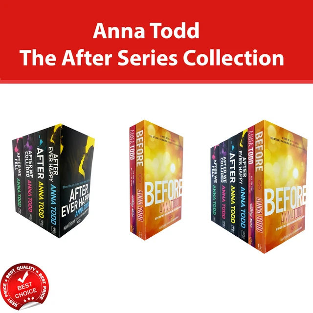 THE AFTER BOOK Series by Anna Todd Books romance fiction pack ...