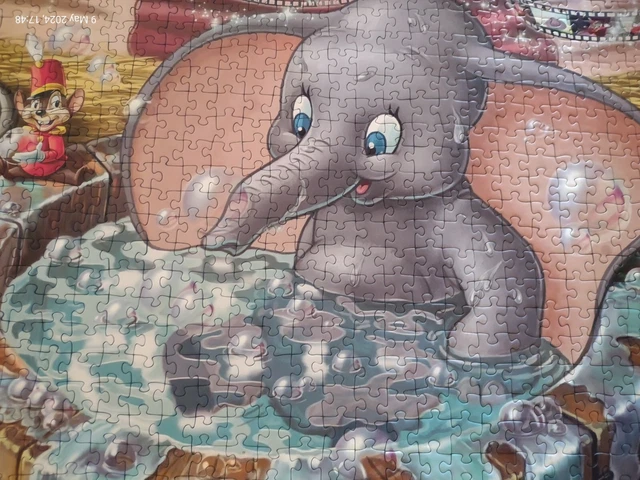 RAVENSBURGER DISNEY COLLECTORS Edition Dumbo 1000pc Jigsaw Puzzle ...