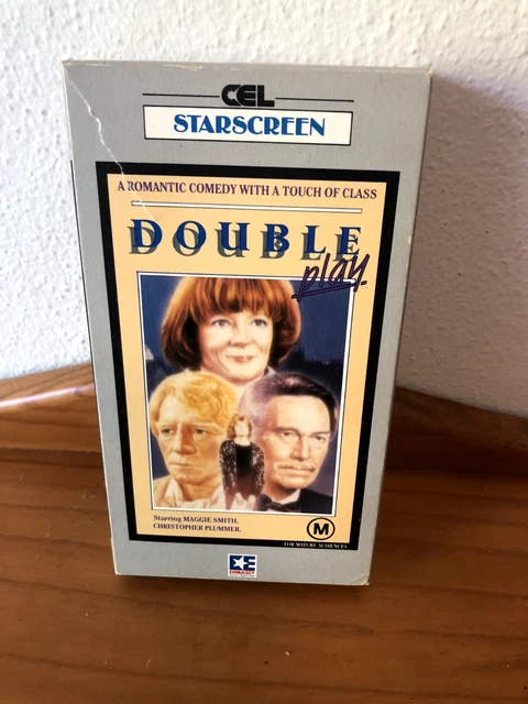 DOUBLE PLAY VHS Maggie Smith PAL Format CEL Starscreen $26.00 - PicClick AU