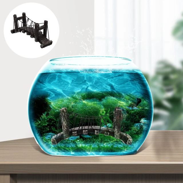 FISH AND RESIN Bridge Decorations for Tank Turtle Aquarium $21.65 ...