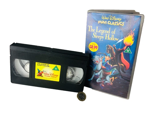 VHS TAPE VIDEO The Legend of Sleepy Hollow Disney MOULDY Vintage ra £8. ...