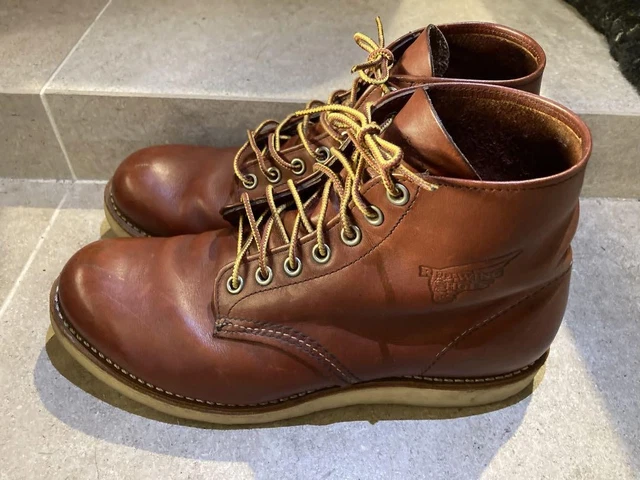RED WING BOOTS 9105 US:8D Leather Brown 0090399K Authentic £218.81 ...