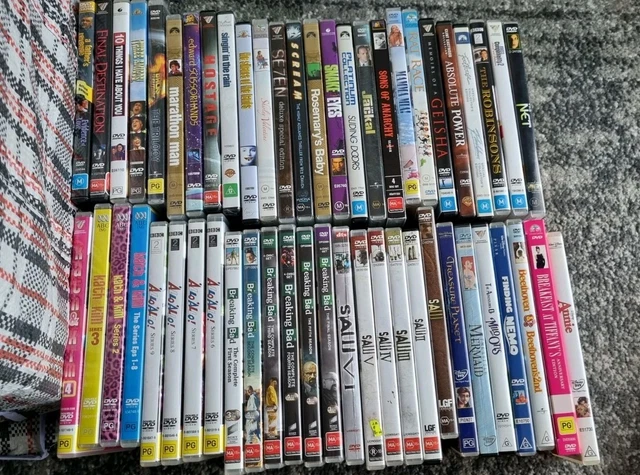 HUGE 100+ DVDS Movies, TV Series, Classics, Kids and more! $150.00 ...