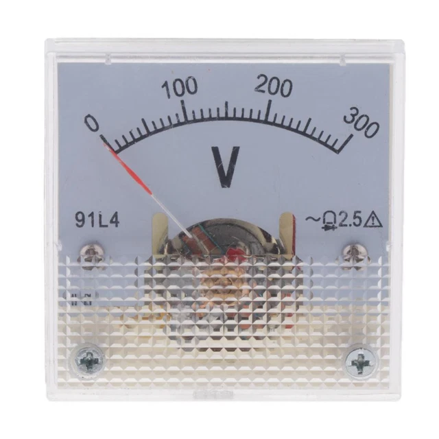 4 TYPE ANALOG amperemeter amperemeter power display ampere +/ 2.5 % £5. ...