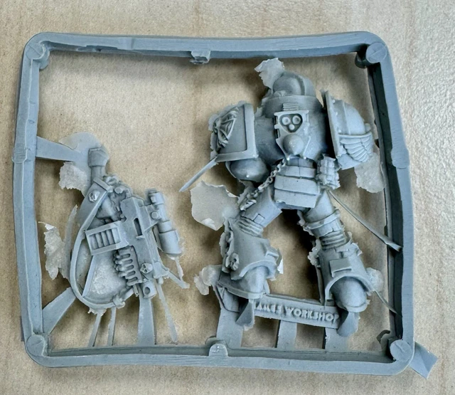 WARHAMMER 40K SPACE Marines Sternguard Veteran Squad Citadel Finecast ...