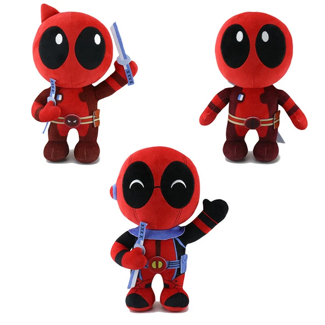 12& MARVEL Deadpool & Wolverine Soft Plush Toys Deadpool Stuffed ...