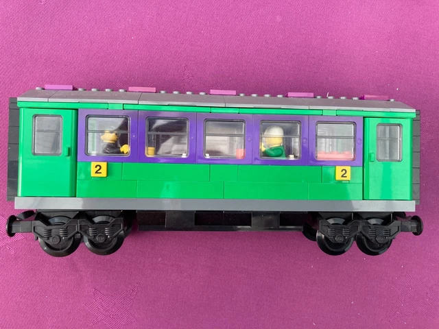 LEGO RAILWAY FREELANCE Bogie Coach In Green. £5.44 - PicClick UK