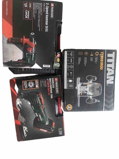 PARKSIDE POWER TOOLS 2speed Hammer Drill, Cordless Multi Purpose Tool ...