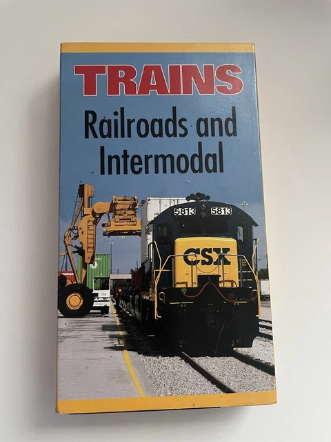 TRAINS: RAILROAD AND Intermodal VHS $7.99 - PicClick