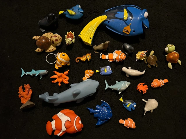 28 X DISNEY Pixar Finding Nemo & Finding Dory Figures / Cake Toppers ...