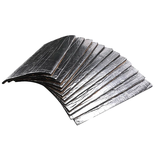 12PCS CAR ENGINE Bay Bonnet Sound Deadener Noise Insulation Foam ...