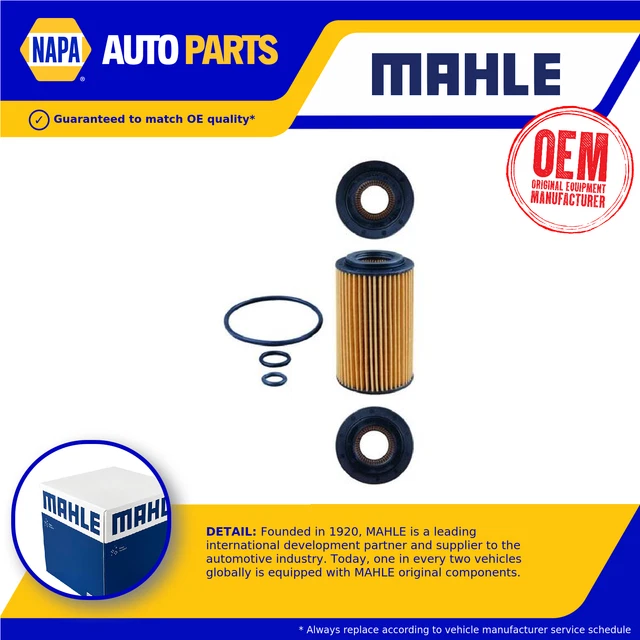 OIL FILTER FITS INFINITI Mahle 15209HG00A Genuine Top Quality ...
