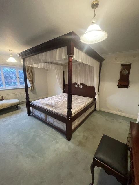 4 POSTER BED King Size. £720.70 - PicClick UK