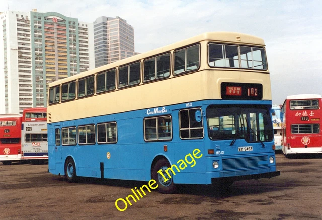 PHOTO BUS 6X4 China Motor Bus Hong Kong MCW Metrobus BY 9422 MB12 c1993 ...