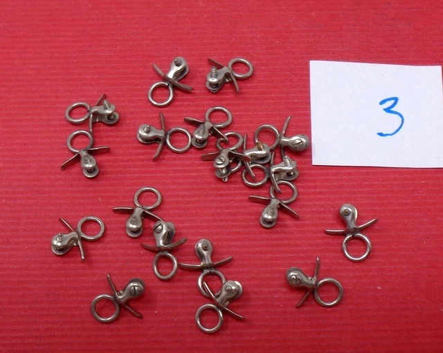 TRES RARE LOT de pieces détachées pour lorgnons , pinces nez , tres ...