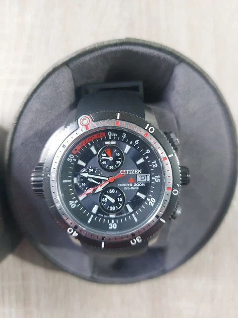 CITIZEN ECO-DRIVE PROMASTER Depth Meter Men's Strap Watch £102.00 ...