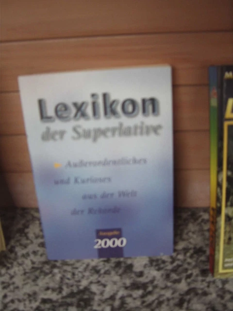 LEXIKON DER SUPERLATIVE, Ausgabe 2000 EUR 2,99 - PicClick FR