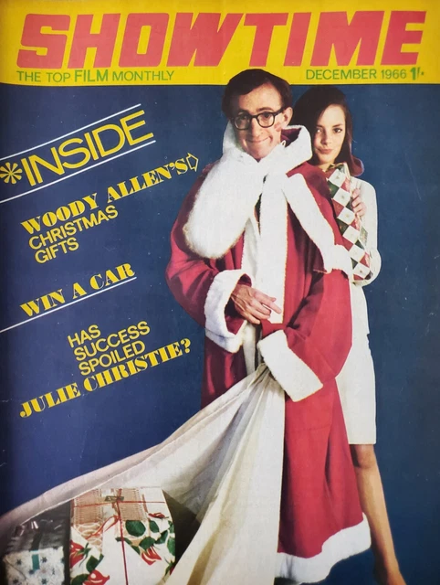 SHOWTIME MAG DEC 1966 Woody Allen, Ursula Andress, Belmondo, To Sir ...