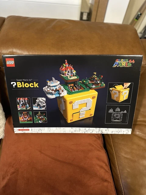 LEGO SUPER MARIO: Super Mario 64 Question Mark Block (71395) £109.90 ...