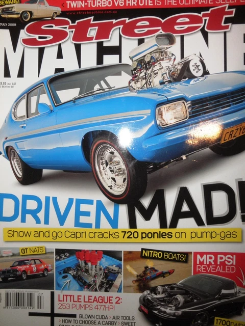 STREET MACHINE 2009 VF VG Valiant 59 Apache HR Ute 70 Barracuda LH ...