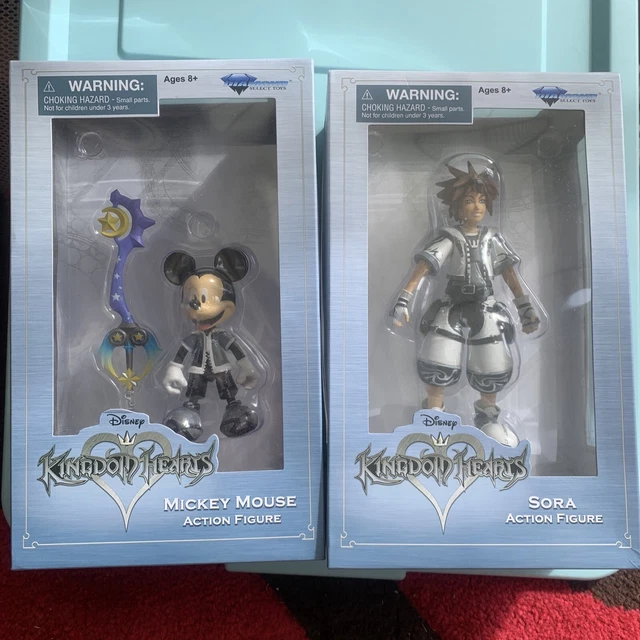 DISNEY’S KINGDOM HEARTS action figure’s - sora & mickey mouse - diamond ...