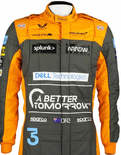 DANIEL RICCIARDO 2022 Mclaren F1 Race Suit Go Kart Racing Suit With All ...