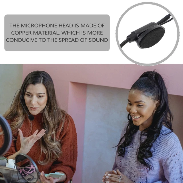 SET OF 3 Recording Microphone Condenser Prop Headset Headsets with $31. ...