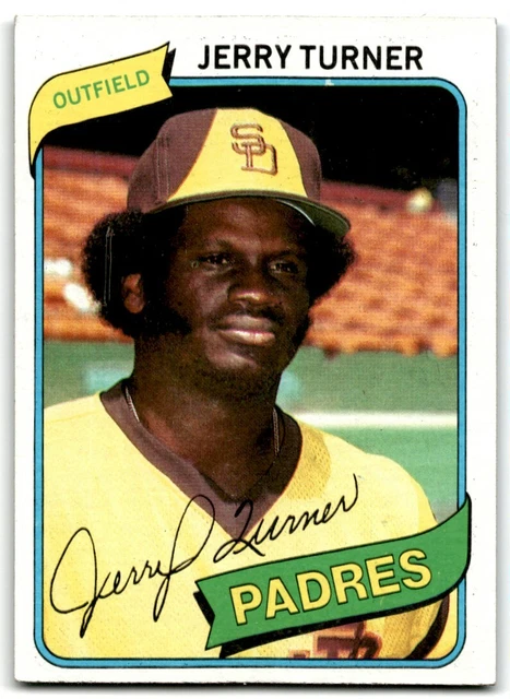 1980 TOPPS JERRY Turner. San Diego Parents #133 EUR 1,94 - PicClick FR