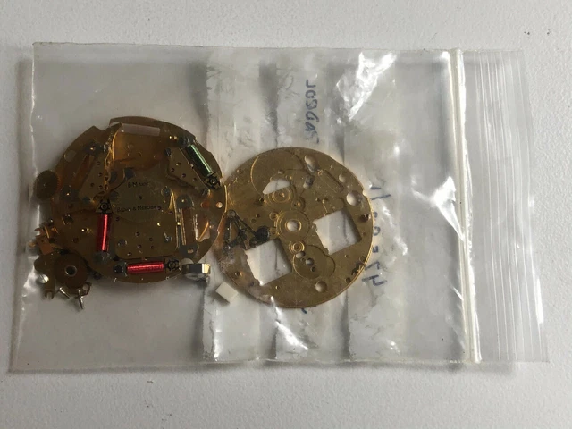 USED - BAUME & MERCIER Exploded view Quartz movement - Quartz movement ...