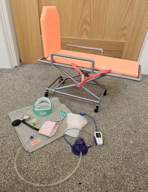 OUR GENERATION MEDICAL Set with Stretcher for 46cm Dolls £24.99 ...