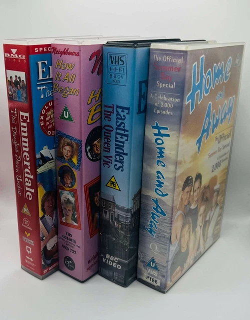COLLECTION OF RETRO Iconic TV Shows VHS Video Tapes Emmerdale ...